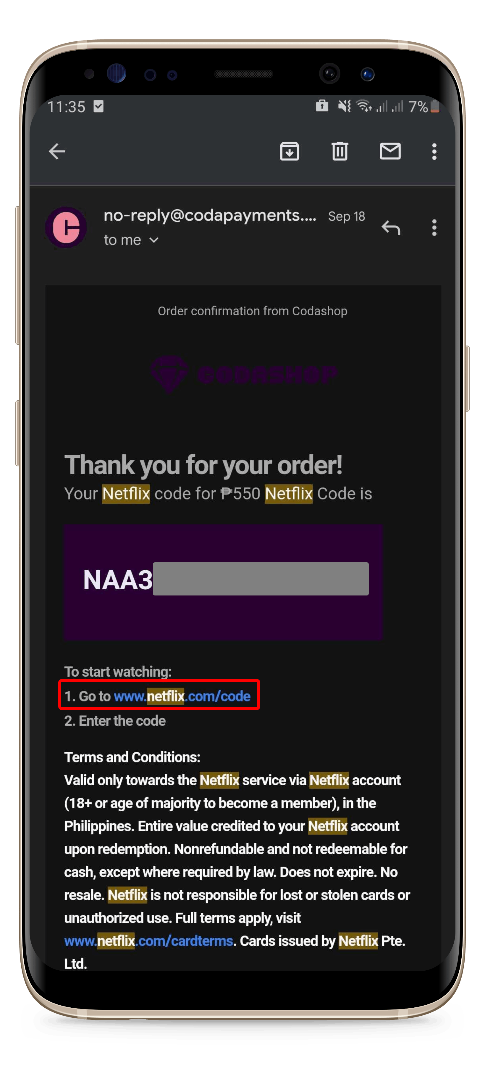 How to Redeem Netflix Voucher – Codashop United Arab Emirates